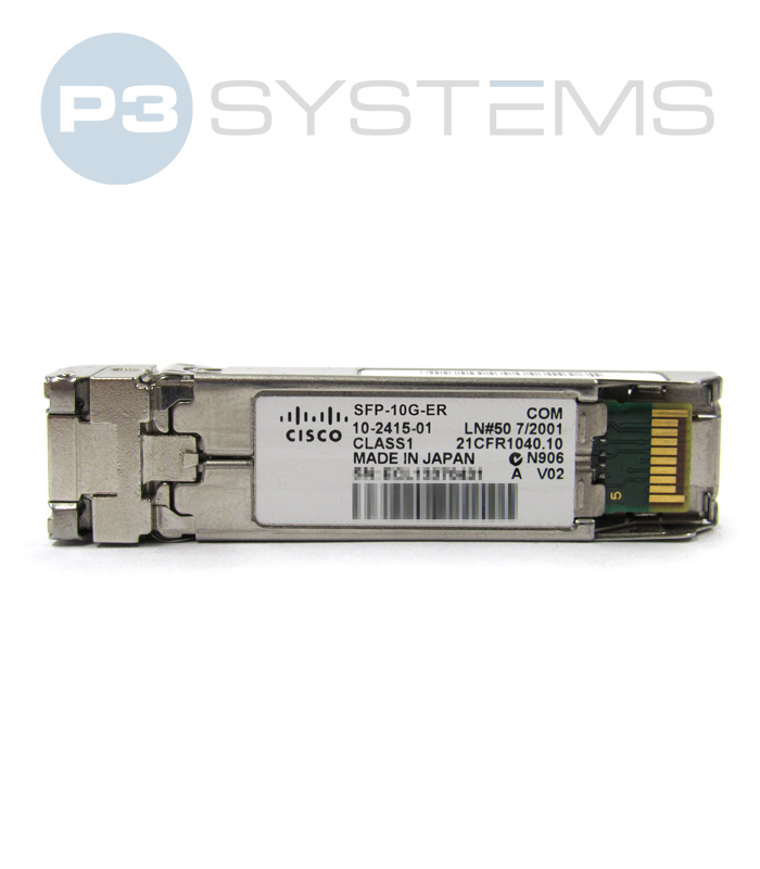 Cisco SFP-10G-ER - P3 Systems