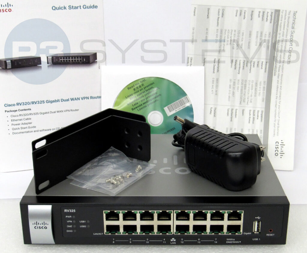 Cisco RV325-K9-NA - P3 Systems